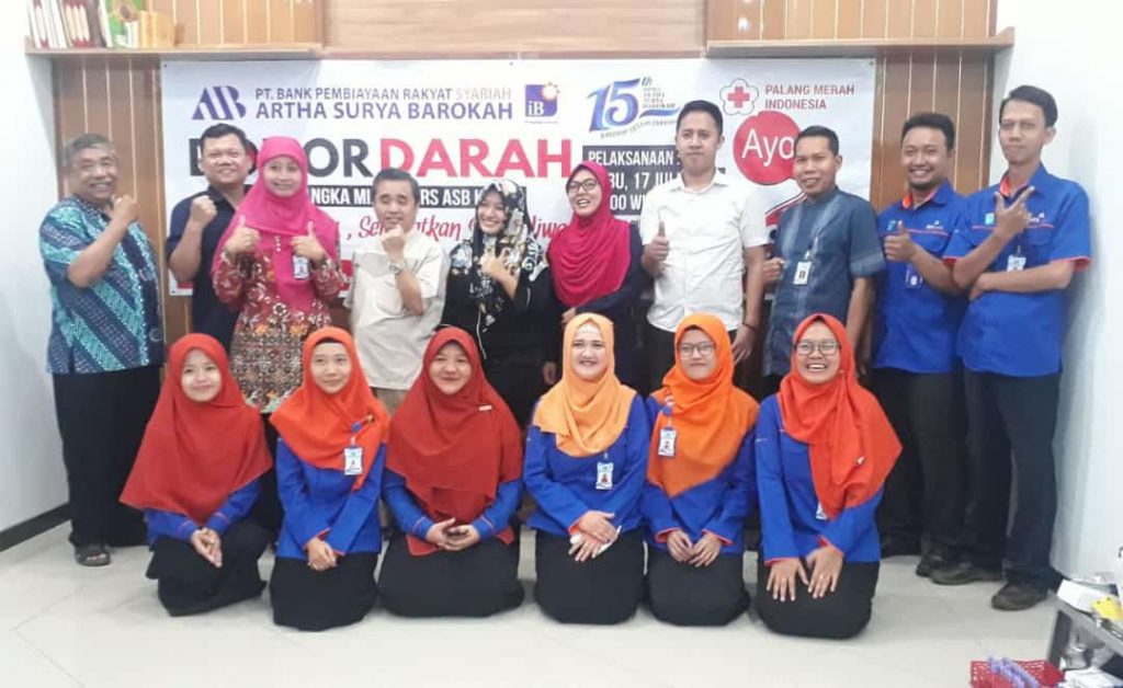 BPRS Artha Surya Barokah Peringati Milad Ke - 15 Dengan Donor Darah ...