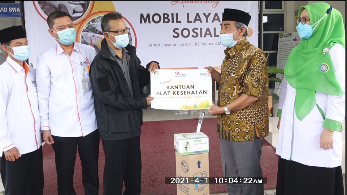 Kantor Layanan Lazimu RS Roemani Launching Mobil Layanan Sosial ...
