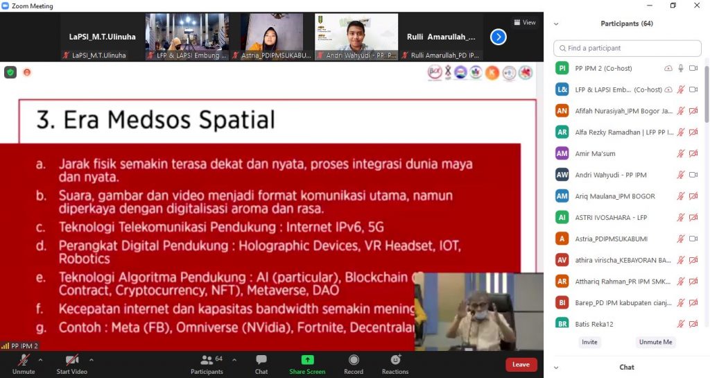 LAPSI dan LFP PP IPM Helat Rapat Kerja, Budiman Sujatmiko Ingatkan ...