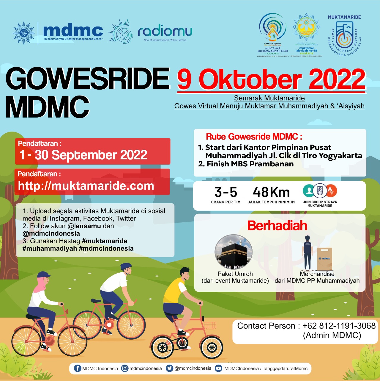 MDMC x Muktamaride Gelar Gowesride Relawan Muhammadiyah, Segera ...