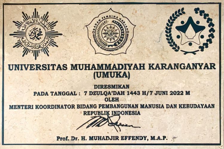 Baru Berdiri, Berikut 5 Fakta Menarik Universitas Muhammadiyah Karanganyar | Muhammadiyah Jateng