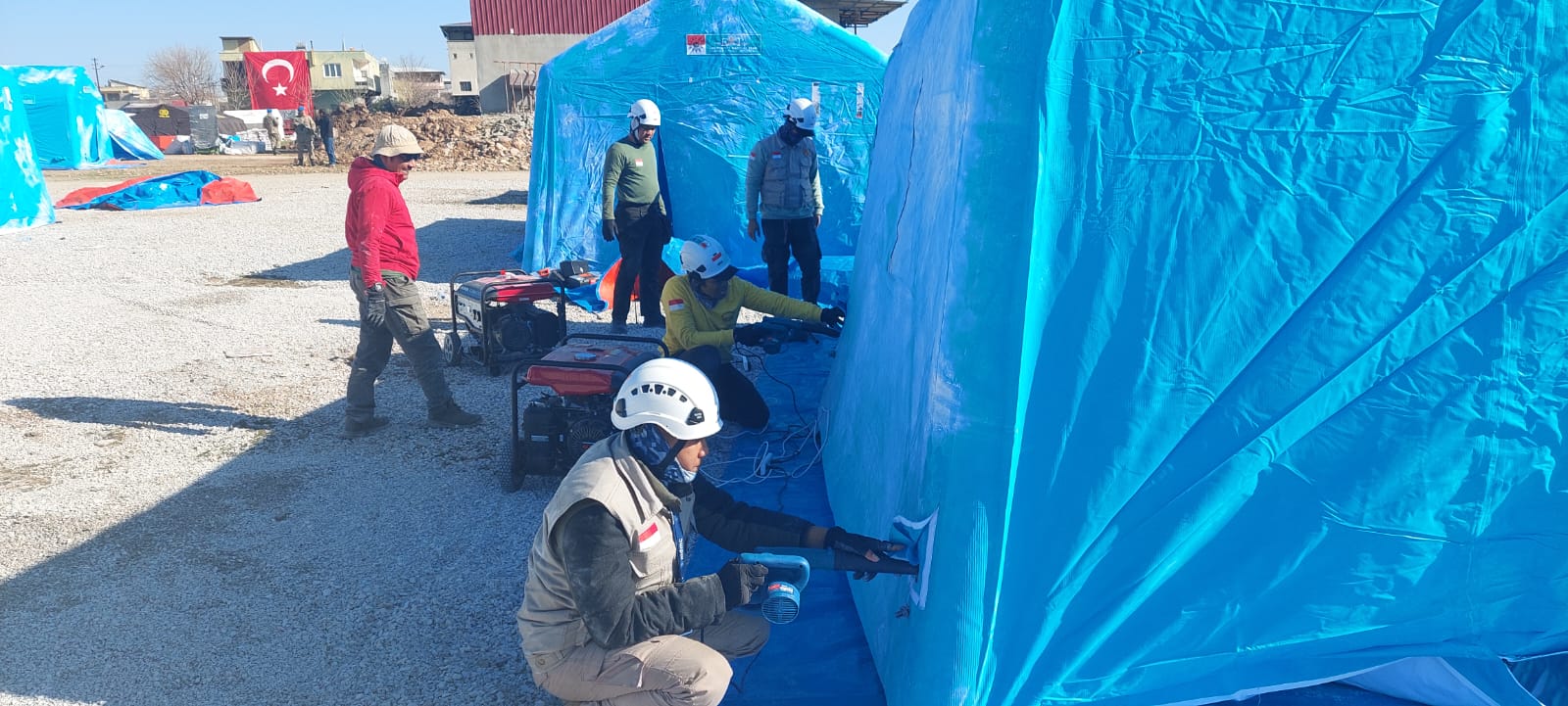 On the Second Day in Turkey, EMT Team Members from Central Java Will ...