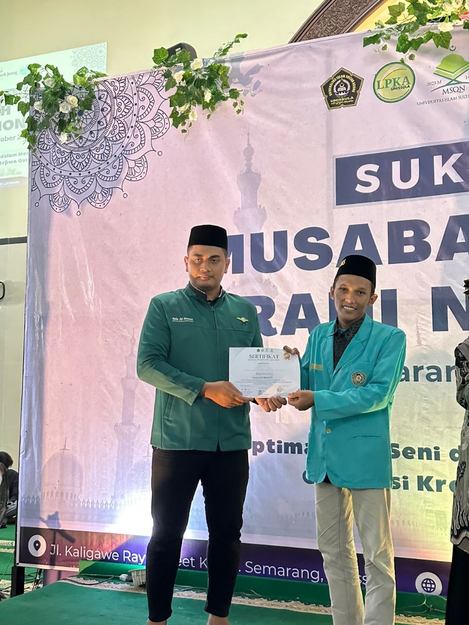 Mahasiswa UMS Raih Juara Favorit Musabaqah Khottil Quran Naskah dan Juara 1 Musabaqah Hifzhil ...