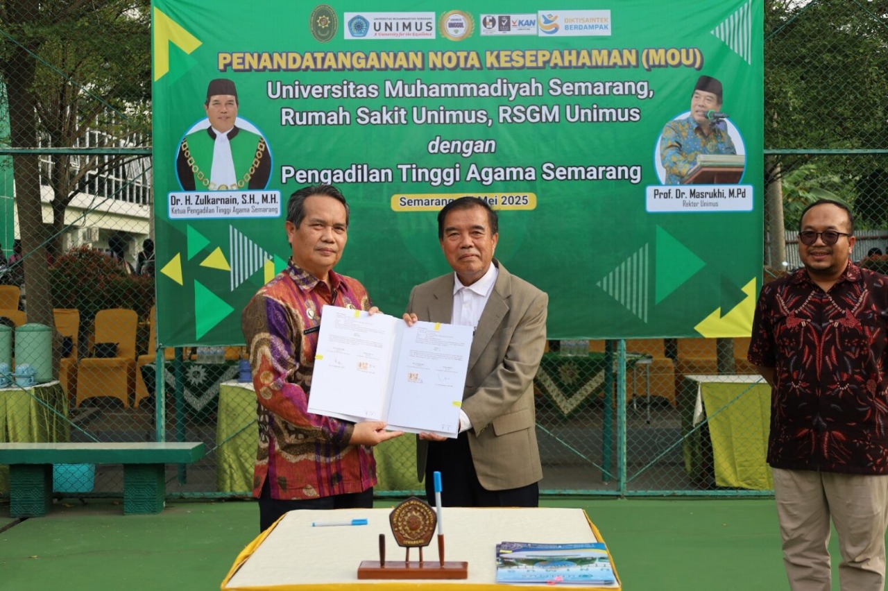 Resmi Teken MoU, Unimus Gandeng Pengadilan Tinggi Agama Semarang untuk Tingkatkan Layanan Publik ...