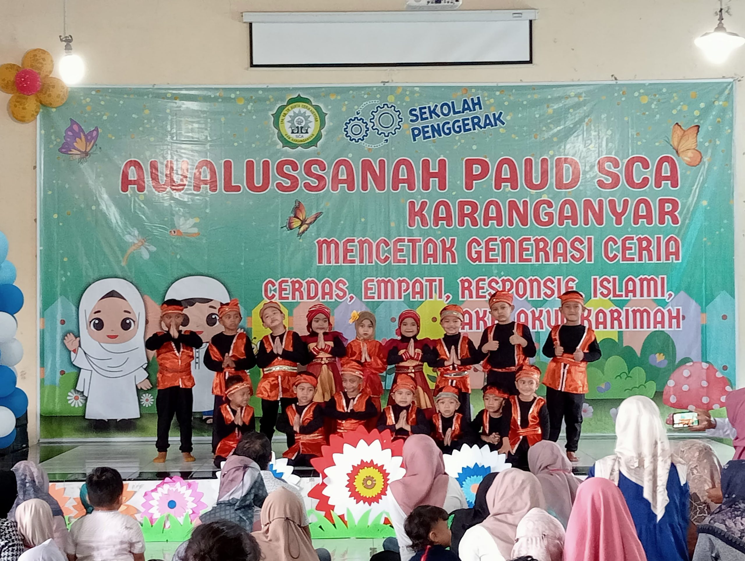 Meriah dan Edukatif! Awalussanah PAUD SCA Karanganyar Disambut 110 ...