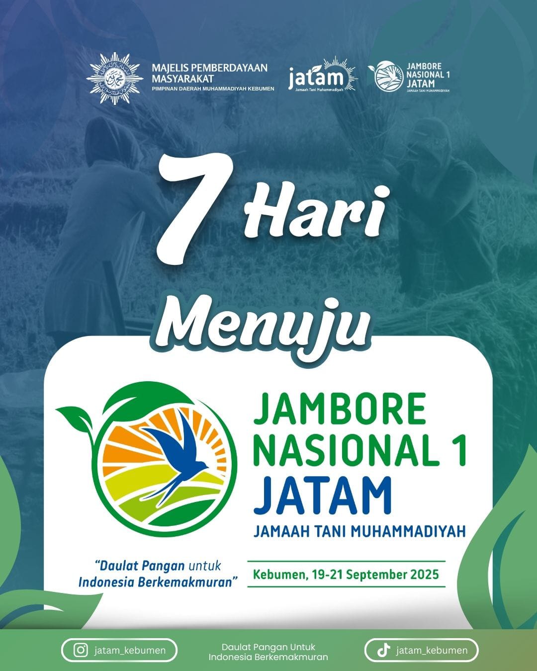 7 Hari Lagi! Pentingnya Petani Muhammadiyah Berhimpun di Jamnas JATAM ...